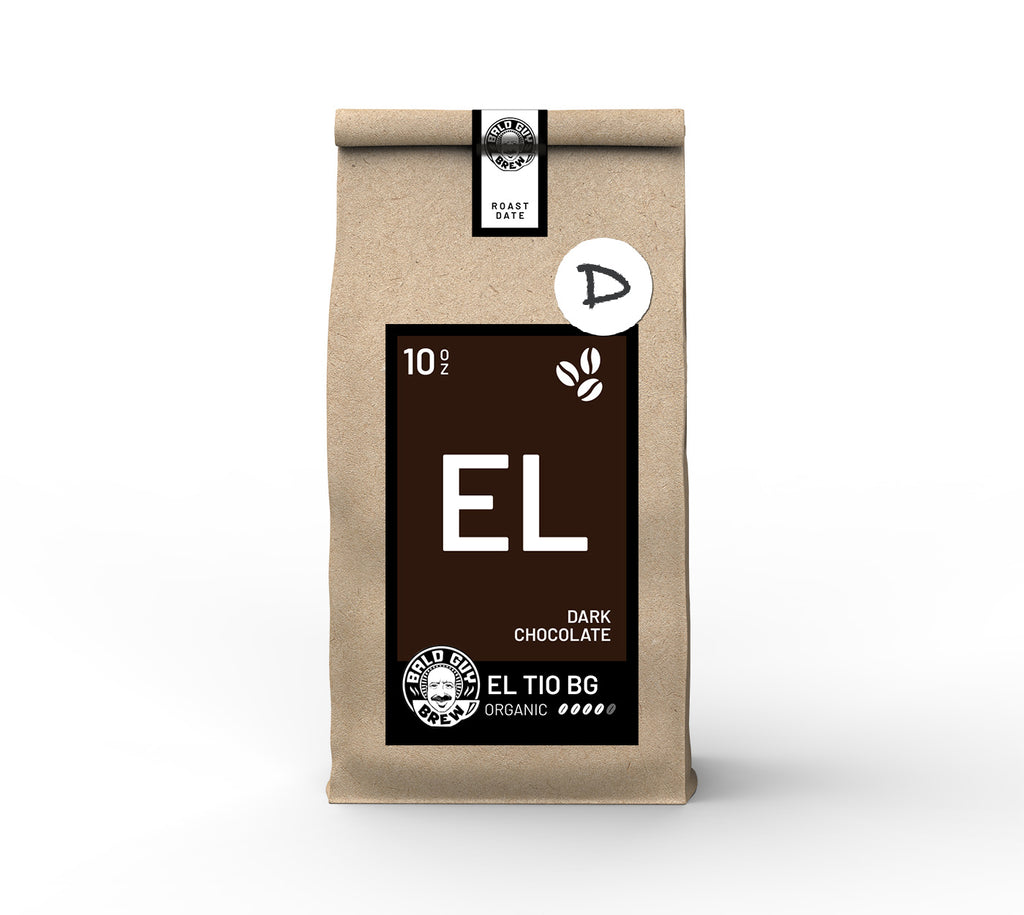 Organic El Tio Bald Guy - DARK – Bald Guy Brew Coffee Roasting Co.